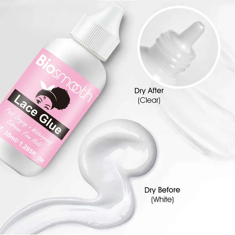 Biosmooth Extreme Hold Lace Glue for Wigs, Waterproof, Invisible Bonding