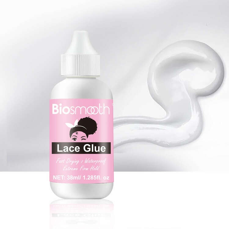 Biosmooth Extreme Hold Lace Glue for Wigs, Waterproof, Invisible Bonding