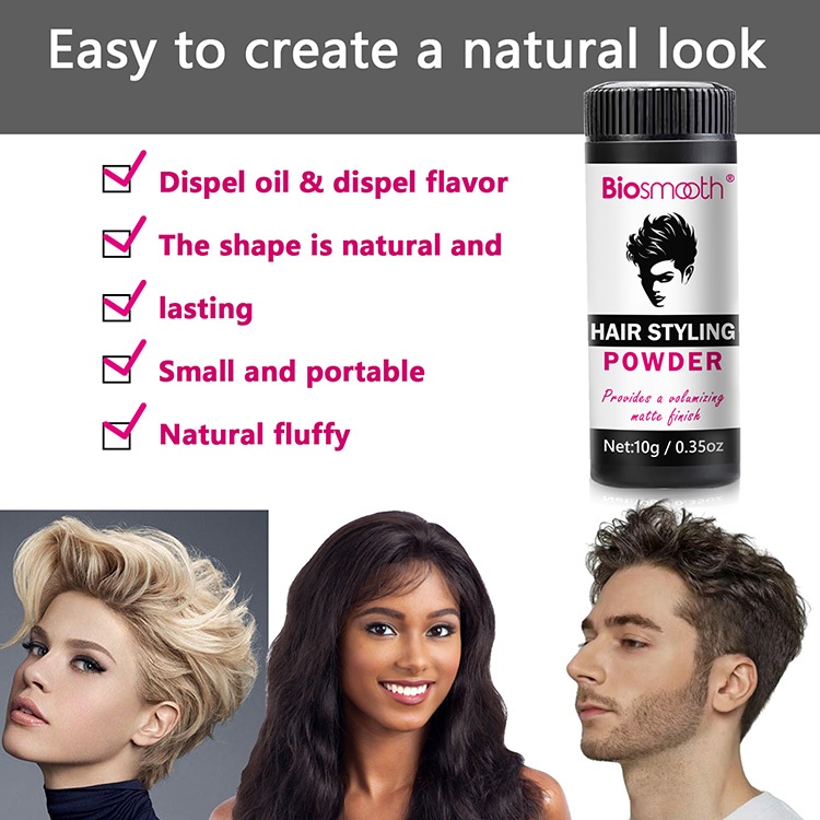Biosmooth hair stlying powder