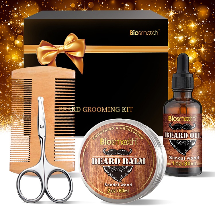 Biosmooth Beard Grooming Kit 4-in-1