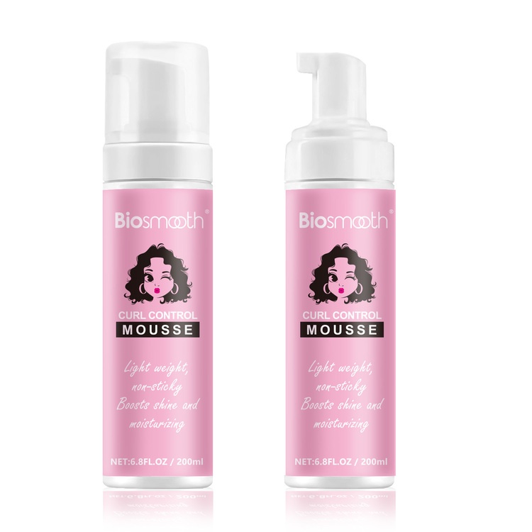 Biosmooth Curl Control Mousse for Frizz Control Styling Mousse