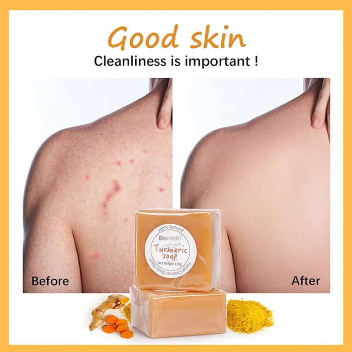 Organic Natural Herbal Ginger Turmeric Bath Soap Handmade Tumeric Soap ...