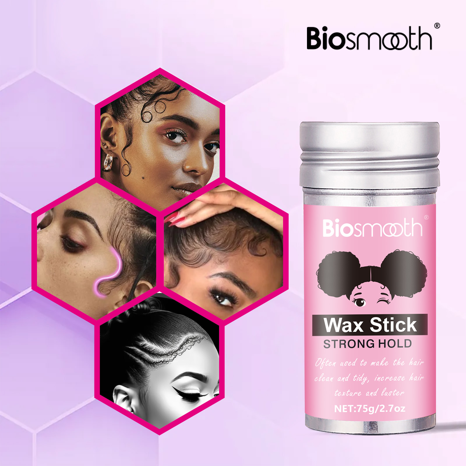 Biosmooth hair wax stick