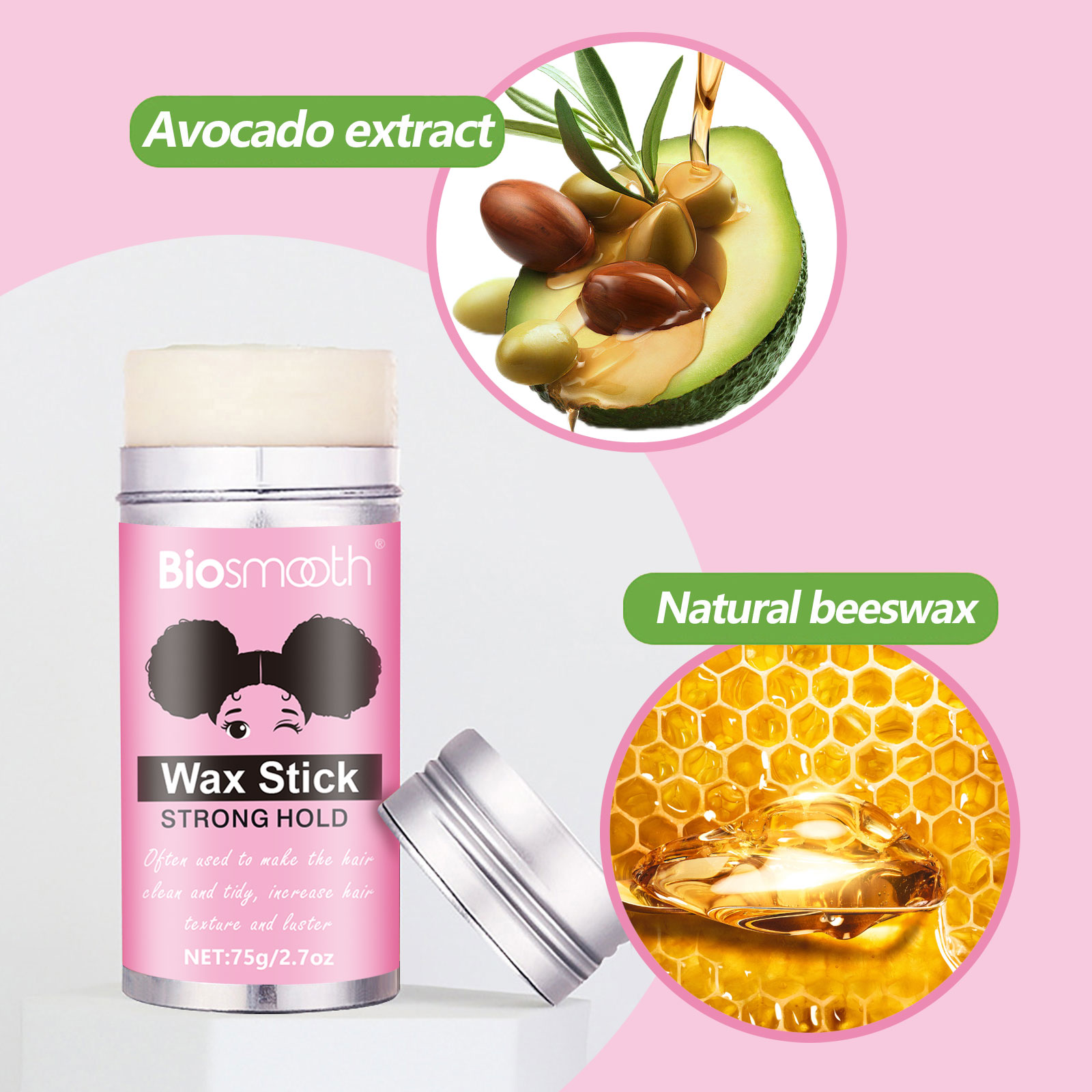 Biosmooth hair wax stick