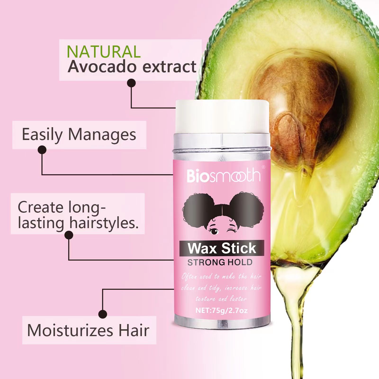 Biosmooth hair wax stick