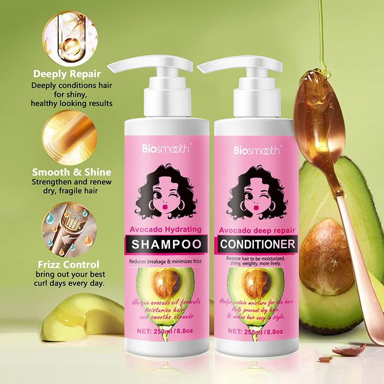 Biosmooth shampoo conditioner and body wash
