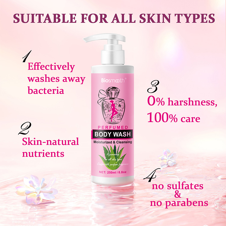 Biosmooth shampoo conditioner and body wash